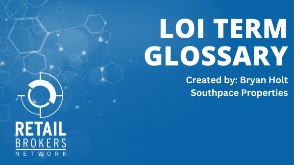 LOI TERM GLOSSARY - Retail Brokers Network